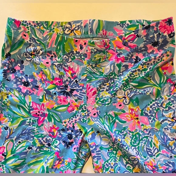 Lilly Pulitzer | Bottoms | Lilly Pulitzer Girls Maia Legging Amalfi Blue Alligator Isle Size Xl ...